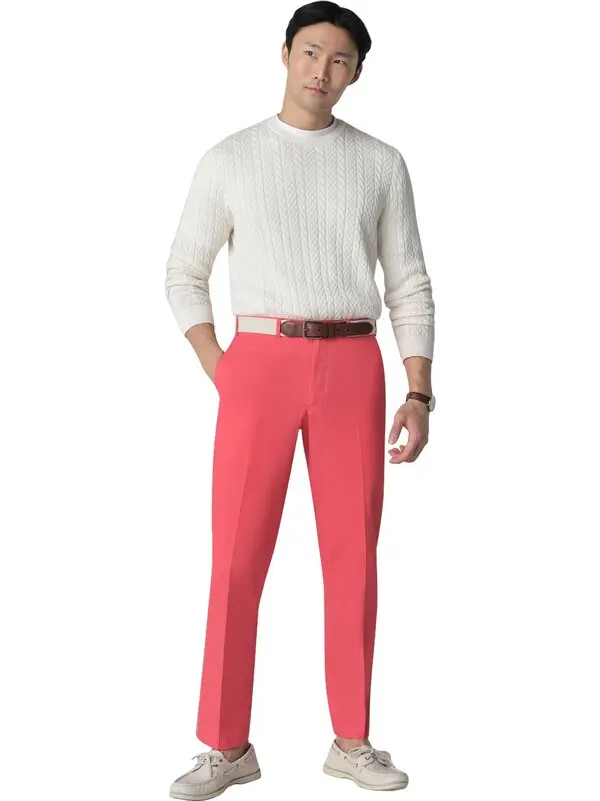 INDOCHINO Halton Coral Chino Pants - Red