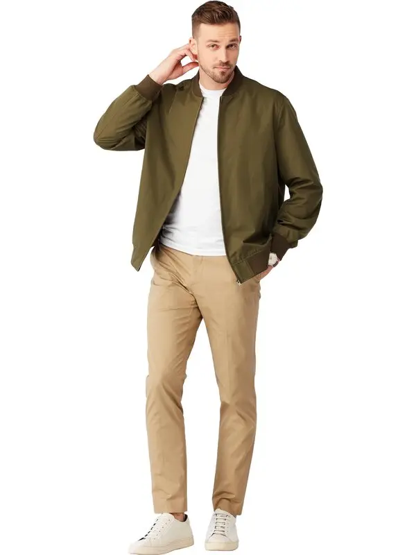 INDOCHINO Hadlow Bomber Jacket - Olive