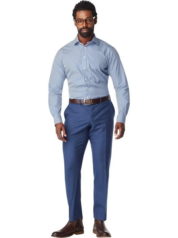 INDOCHINO Hayward Flannel Pants - Blue