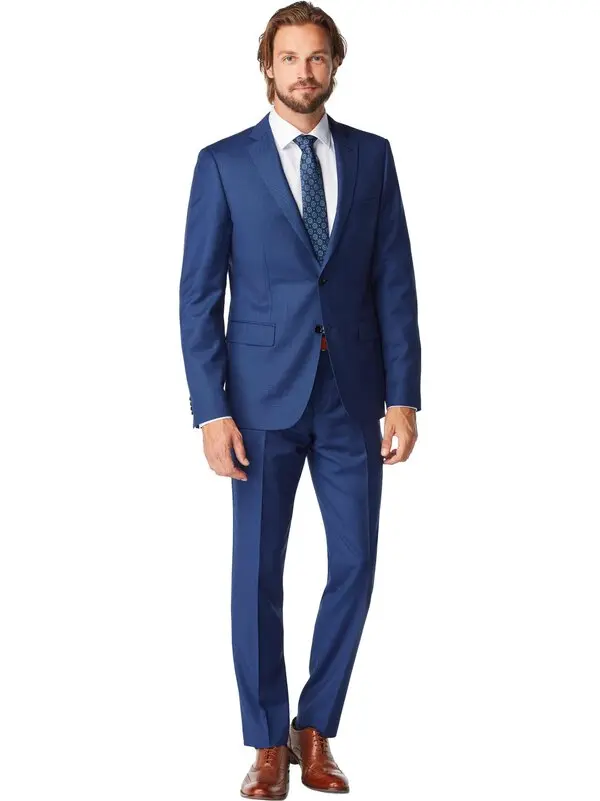 INDOCHINO Highbridge Nailhead Blazer - Blue