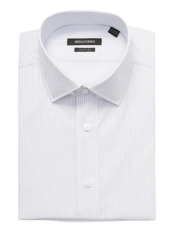 INDOCHINO Harrow Stripe Shirt - Gray