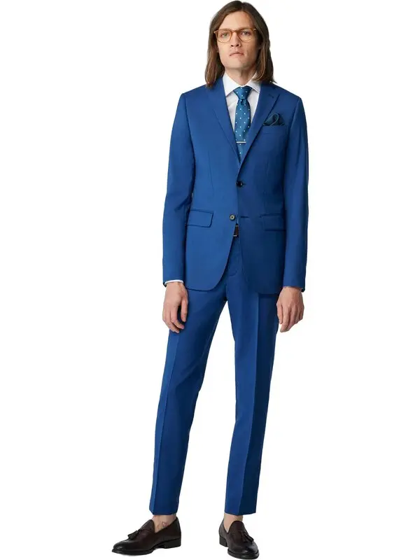 INDOCHINO Milano Deep Blazer - Blue