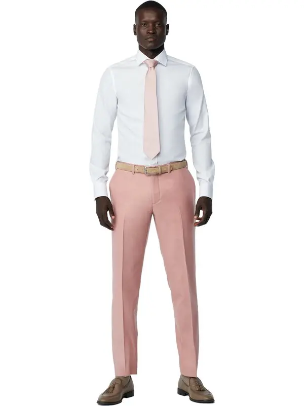 INDOCHINO Monza Flannel Trousers - Pink