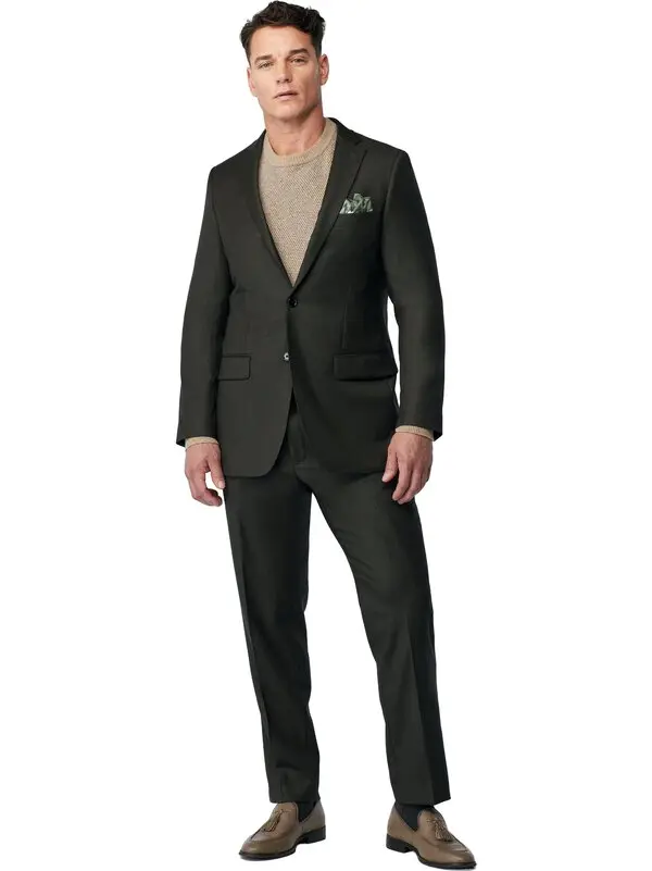 INDOCHINO Highbridge Nailhead Blazer - Olive