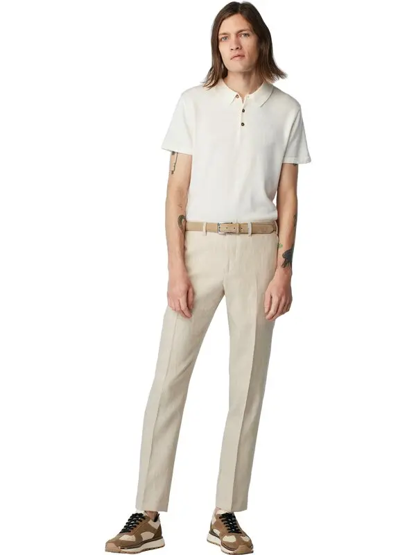INDOCHINO Madesimo Linen Pants - Sand