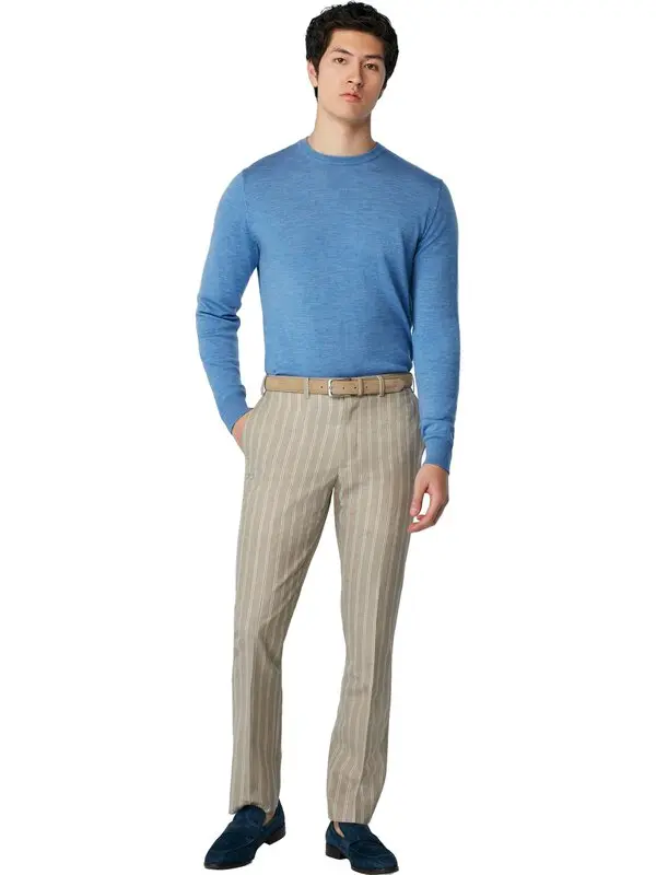 INDOCHINO Lightcliffe Stripe Pants - Sand