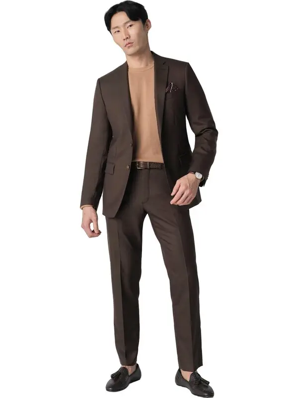 INDOCHINO Harrogate Dark Blazer - Brown