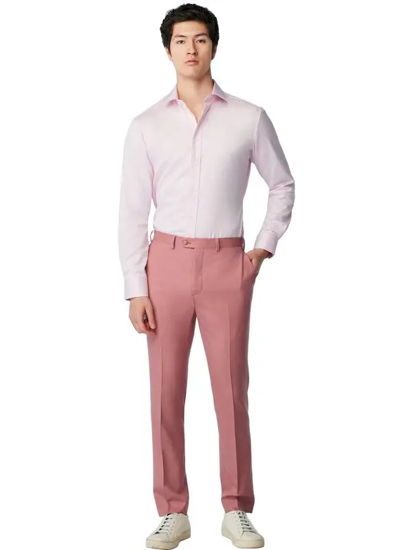 INDOCHINO Harrogate Wool/cashmere Pants - Pink