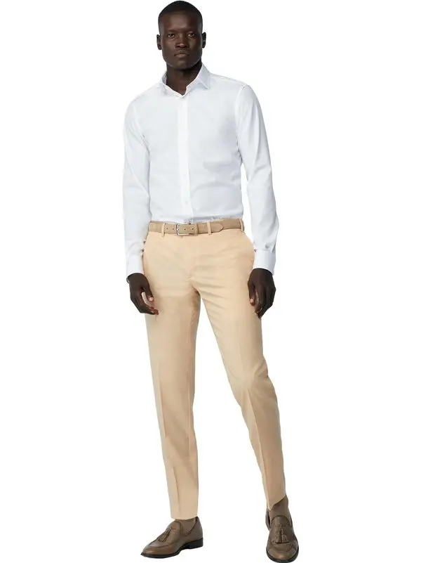 INDOCHINO Norwich Wool Pants - Sand