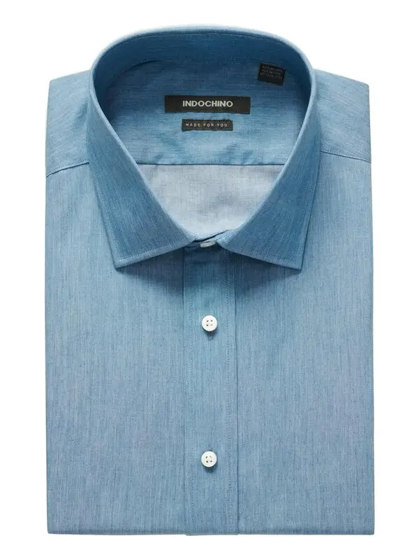 INDOCHINO Lea Washed Light Shirt - Blue