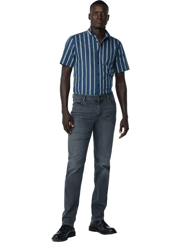 INDOCHINO Neyland Soft Striped Casual Shirt - Navy
