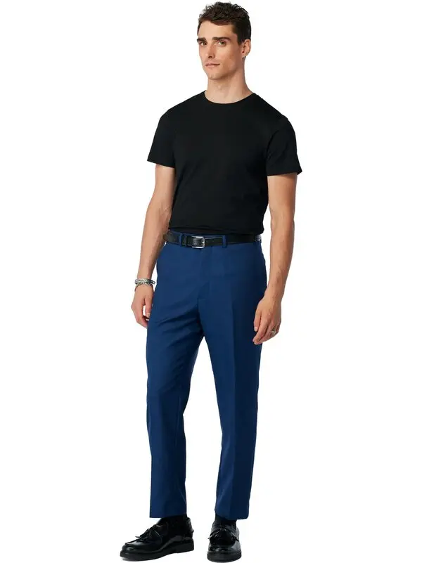INDOCHINO Odell Wool Silk Pants - Blue