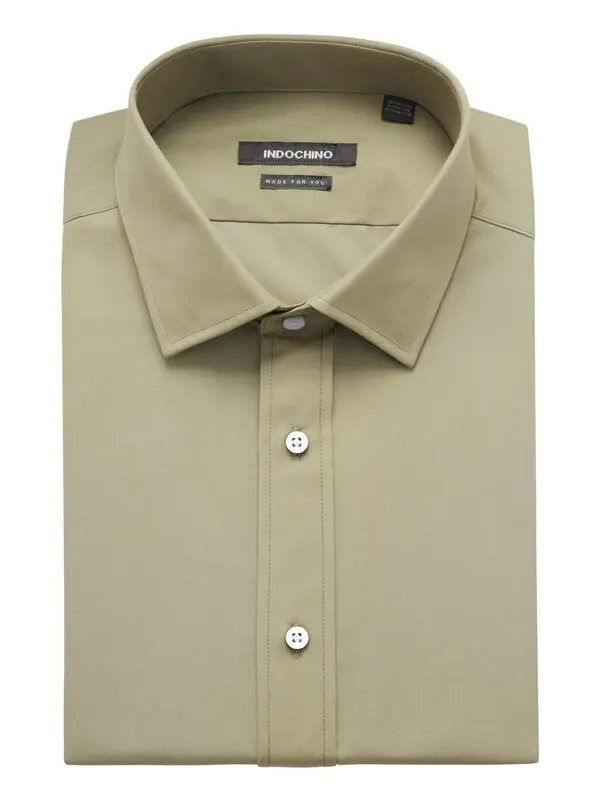 INDOCHINO Hawthorn Soft Shirt - Olive