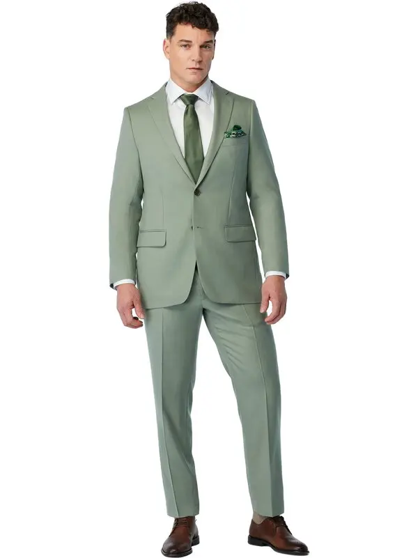 INDOCHINO Harrogate Sage Blazer - Green