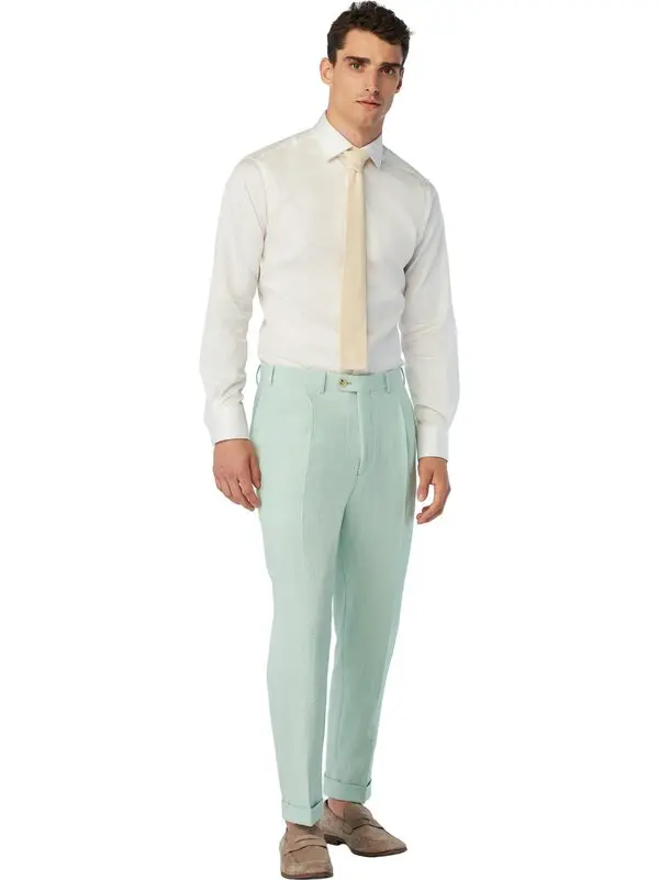 INDOCHINO Mondovi Seersucker Pants - Green