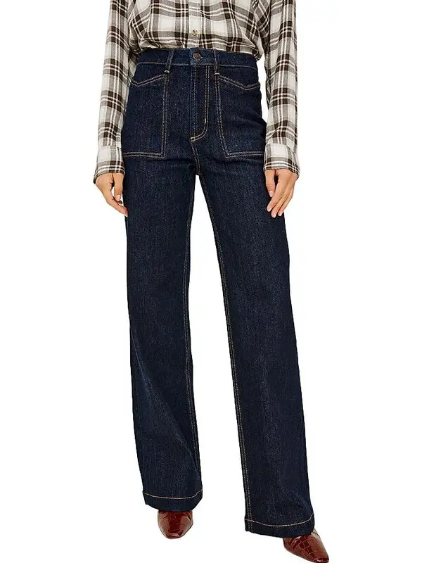 Rails Getty Petal Cotton Stretch High Rise Jeans - Midnight Blues