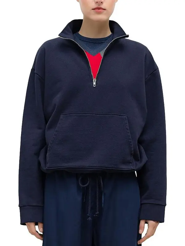 LESET Jamie Anorak Sweatshirt - Midnight