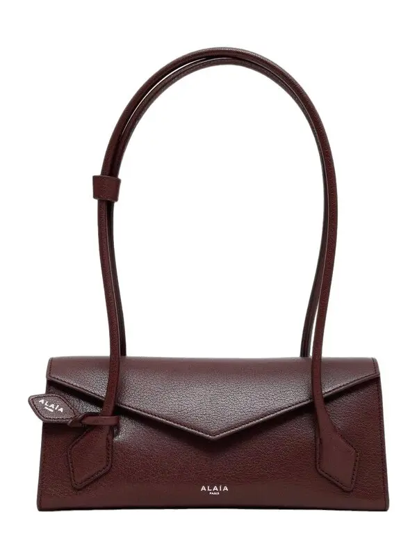 Alaïa Le Teckel Small Leather Shoulder Bag - Red