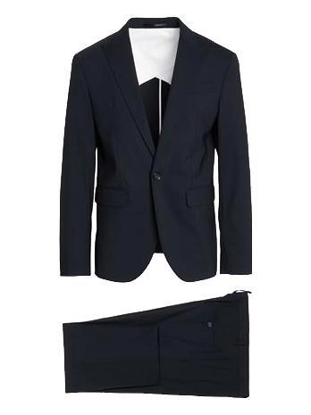 Dsquared2 Suit Size Virgin Wool, Elastane - Blue