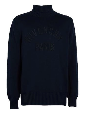 Givenchy Turtleneck Size Cotton - Blue