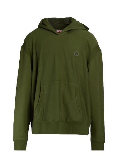 Kenzo Cotton French Terry Hoodie - Green