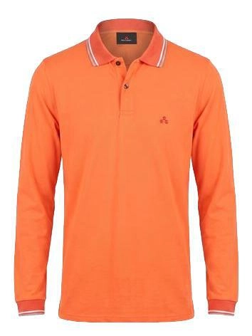 Peuterey Polo Shirt Size Cotton, Elastane - Orange