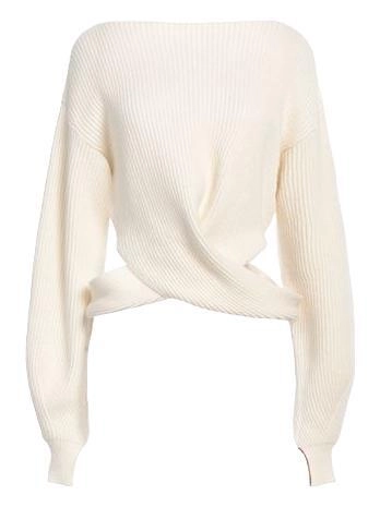 Liviana Conti Cashmere And Polyamide Sweater - Ivory