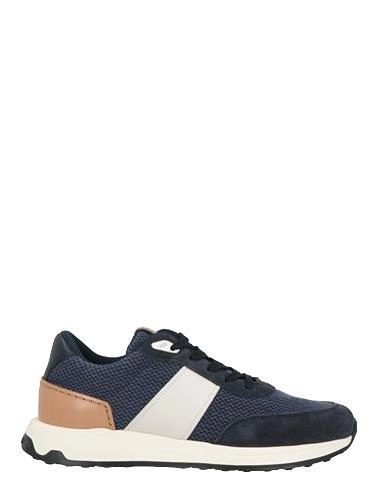 TOD'S Low-top Suede And Textile Sneakers - Blue