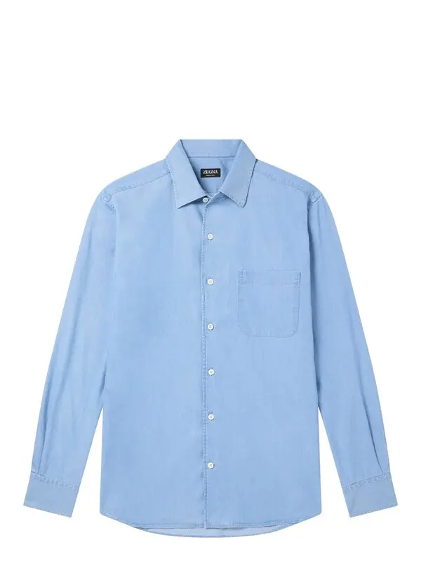 Zegna Denim Shirt - Light Blue