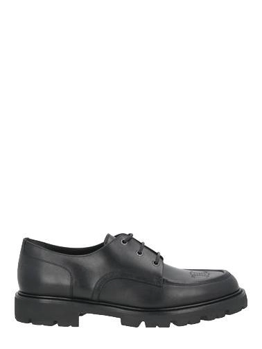 Celine Leather Lace-up Shoes - Black