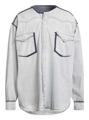 MAISON MARGIELA Denim Shirt Size Cotton - Blue