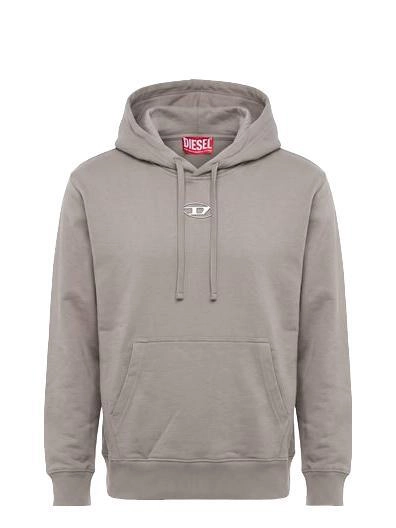 DIESEL® Cotton Elastane Sweatshirt - Grey