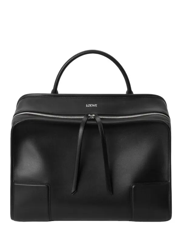 Loewe Amazona 180 Bag In Soft Calfskin - Black