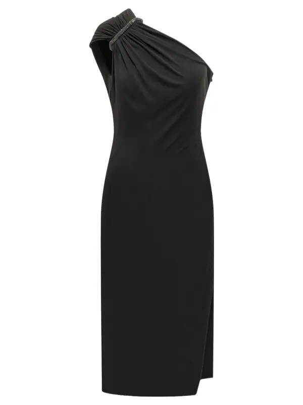 TOM FORD One Shoulder Mini Dress - Black