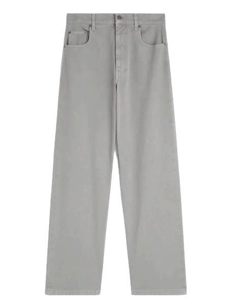 Phoebe Philo Belt Loop Jeans - Gray