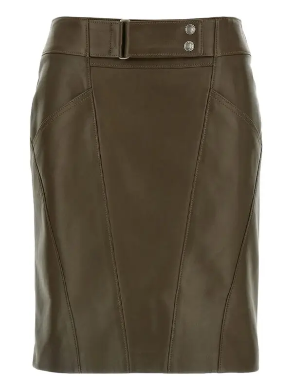 TOM FORD Leather Pencil Skirt - No