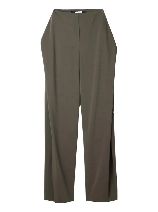 Jacquemus Wide-leg Tailored Trousers - Grey