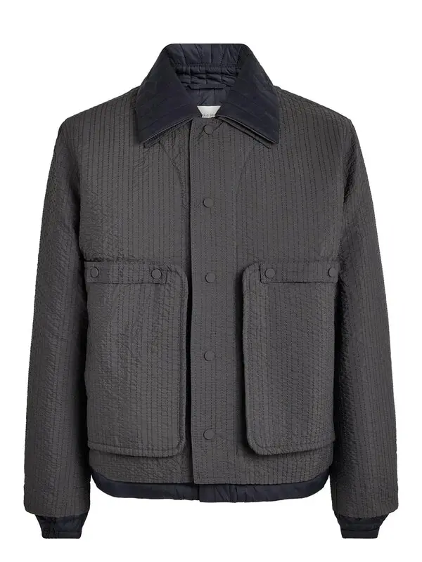 CRAIG GREEN Double Quilted Workwear Jacket - Black