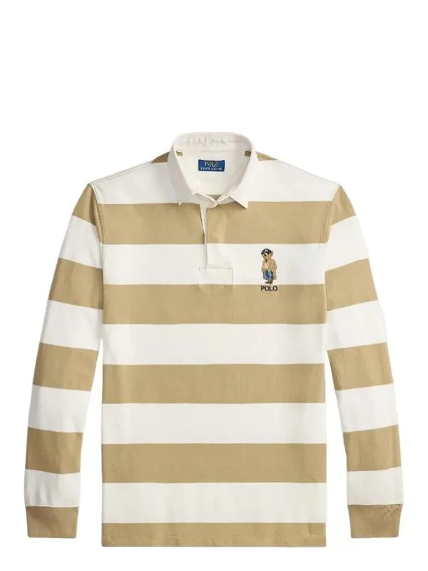 Polo Ralph Lauren Polo Bear Stripe Polo Shirt - No