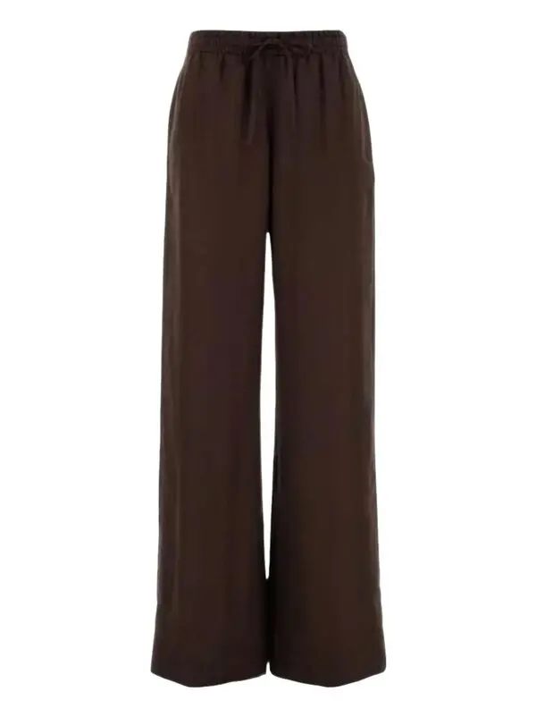 Stella McCartney Stars Jacquard Wide-leg Pants - Brown