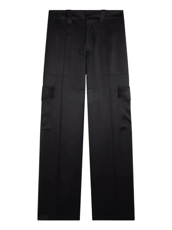 Phoebe Philo Belted Casual Pants - Black