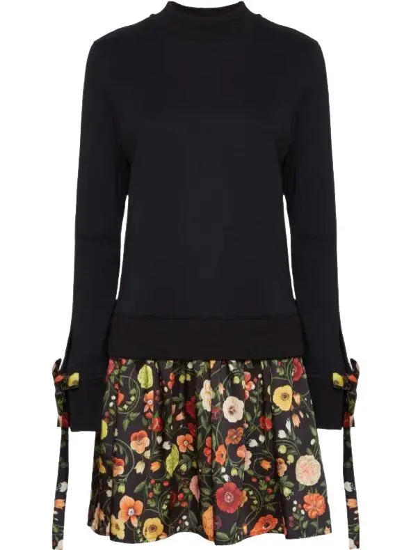 La DoubleJ Sporty Mini Dress - Black