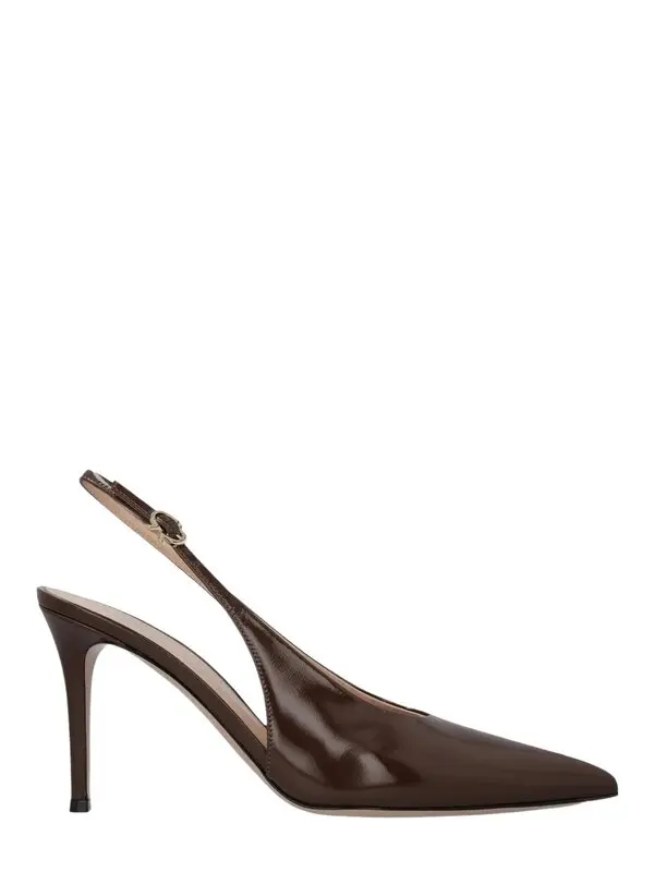 GIANVITO ROSSI Slingback Pumps - Black