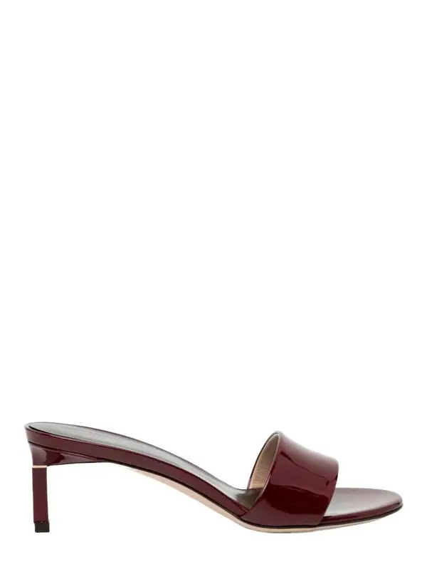 TOM FORD 60mm Square Heel Sandals - Ruby Red