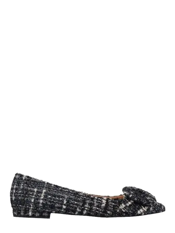 GIANVITO ROSSI Venezia Ballerina Flats - Black