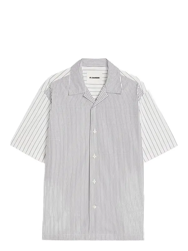 JIL SANDER Striped Shirt - White