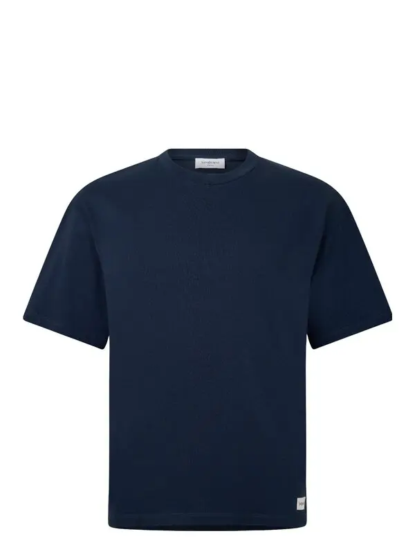 Saint Laurent Crewneck Shortsleeve Top - No