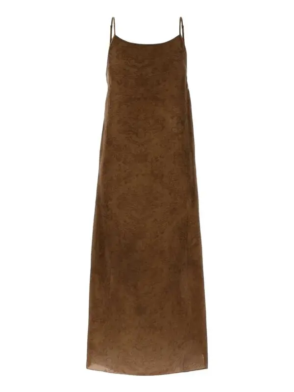 UMA WANG Sleeveless Dress - Brown