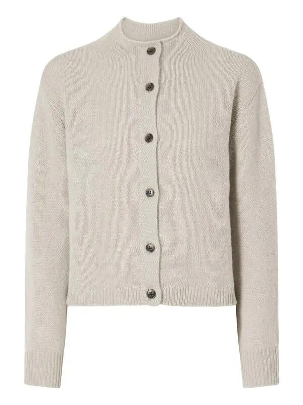 LISA YANG Zirelle Cashmere Cardigan - Neutrals