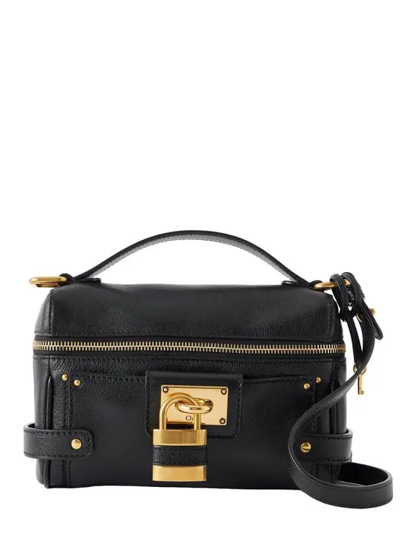 Chloé Paddington Leather Shoulder Bag - Black